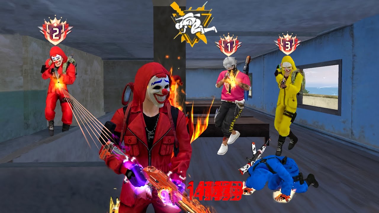 Solo Vs Squad 🪂 MP40+SCAR | 24 Kills Full Gameplay | intel i5 🖥 ...