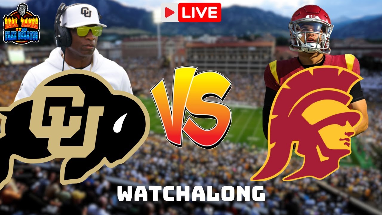 🔴LIVE: Colorado vs USC Football Live Watch Along: Play-by-Play Analysis ...