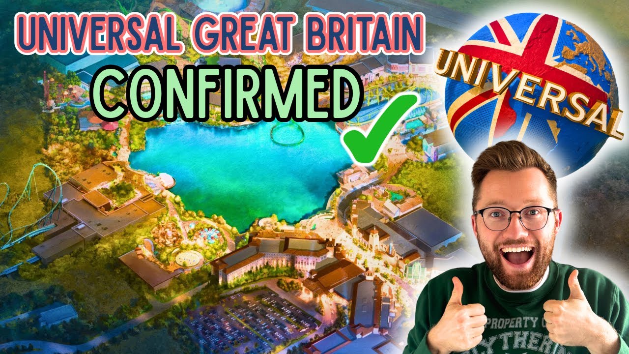 UNIVERSAL STUDIOS GREAT BRITAIN CONFIRMED?! New UK Theme Park Details ...