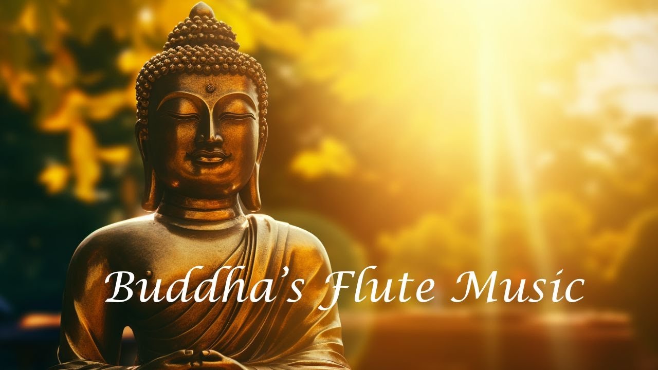 Relaxing Buddha flute music for inner peace | Meditation Music, Yoga ...