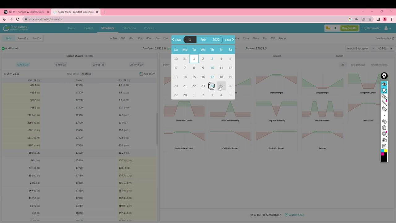 Monthly Options Strategy || Batman Strategy For Nifty || Part 2 || Paid ...