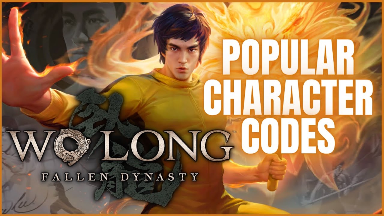 WO LONG FALLEN DYNASTY Character Codes - New & Updated Codes - YouTube