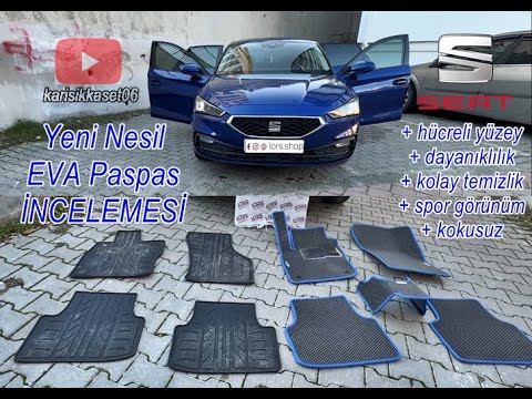 Aracımıza Yeni Nesil EVA Paspas Uyguladık. Müşteri Gözünden #lors.shop #lorsotopaspas #seat