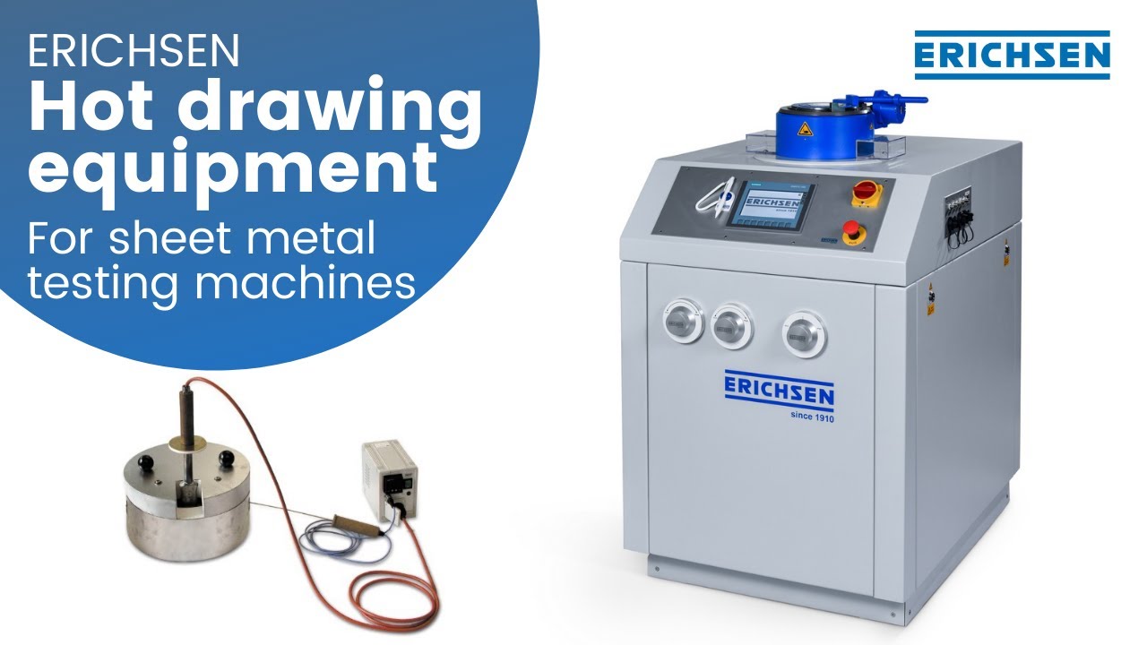 Hot drawing equipment for Sheet Metal Testing Machine - YouTube