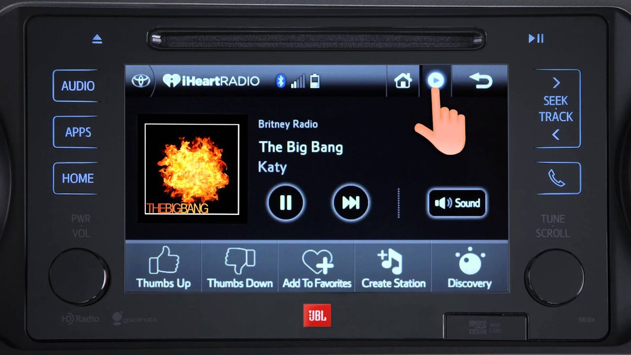 How to Video Toyota Entune iHeart Radio - YouTube
