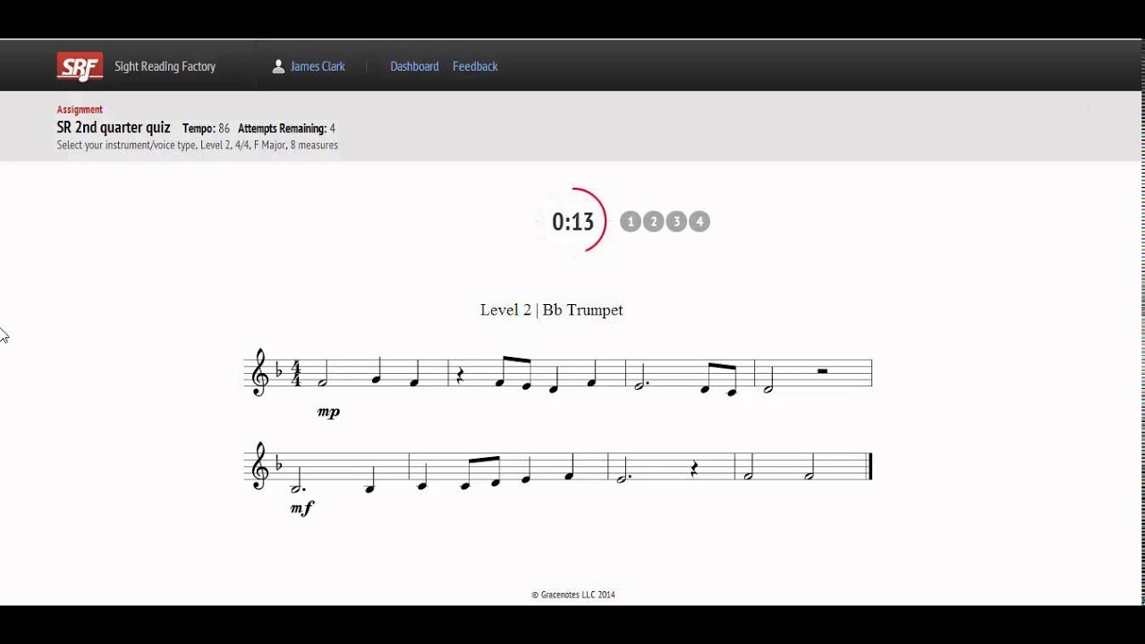 Overview of assignments at Sight Reading Factory - YouTube