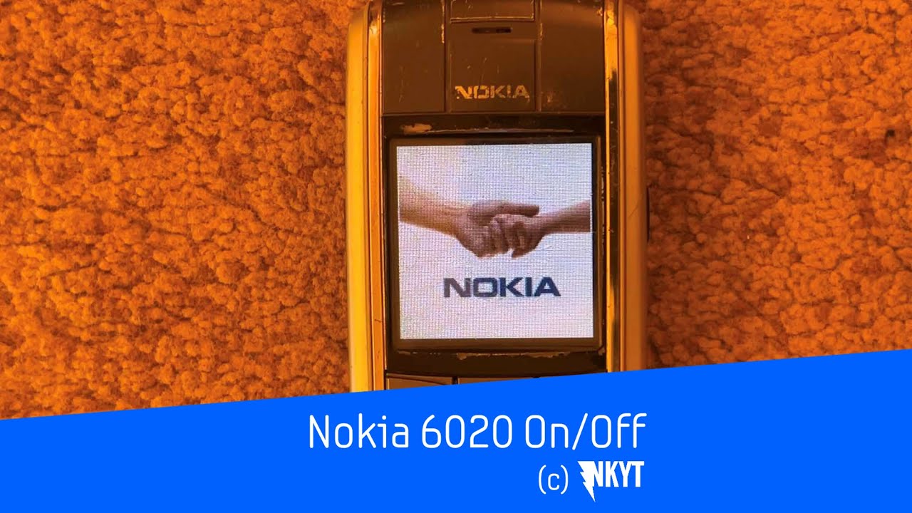 Nokia 6020 On/Off - YouTube