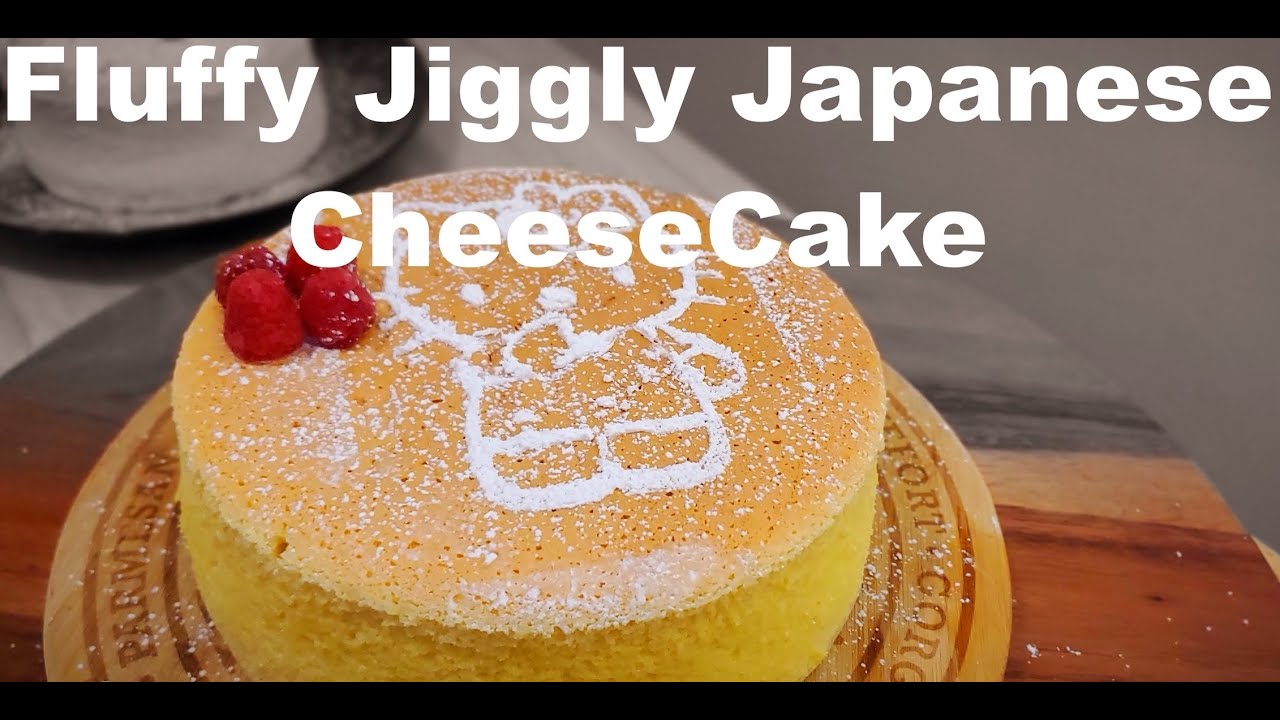 Fluffy Jiggly Japanese Cheesecake (Pro Chefjude Recipe) - YouTube