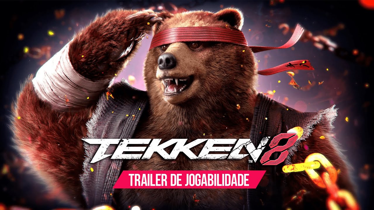 TEKKEN 8 – Trailer de Jogabilidade de Kuma - YouTube