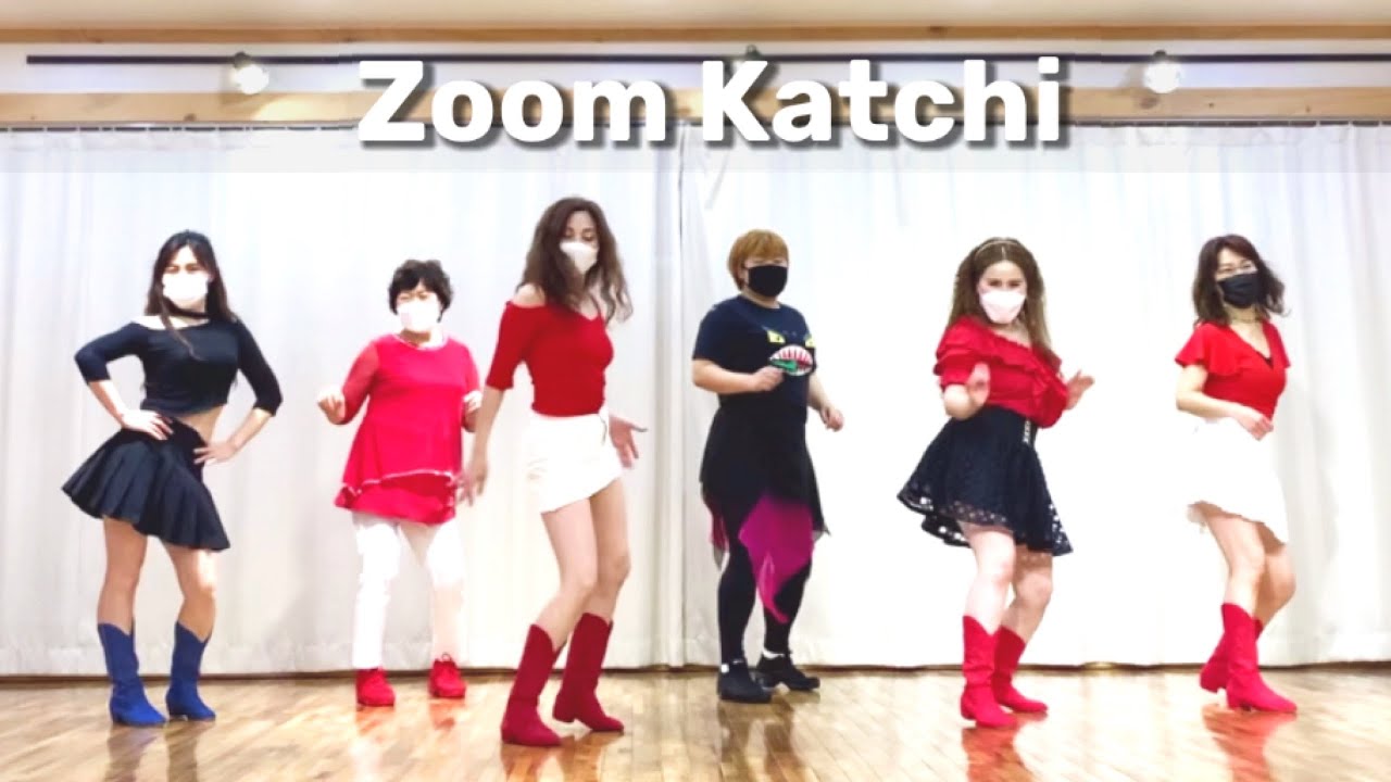ZOOM Katchi line dance/Improver/줌 캐치 초중급 라인댄스 - YouTube