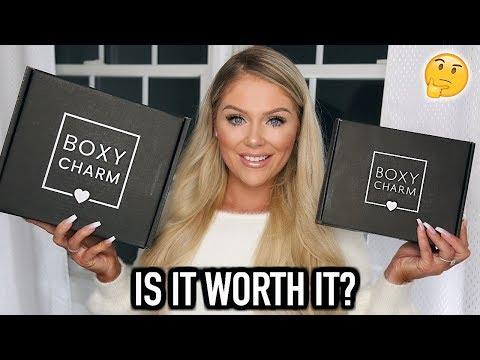 BOXYCHARM PREMIUM vs BOXYCHARM | NOVEMBER 2019 UNBOXING