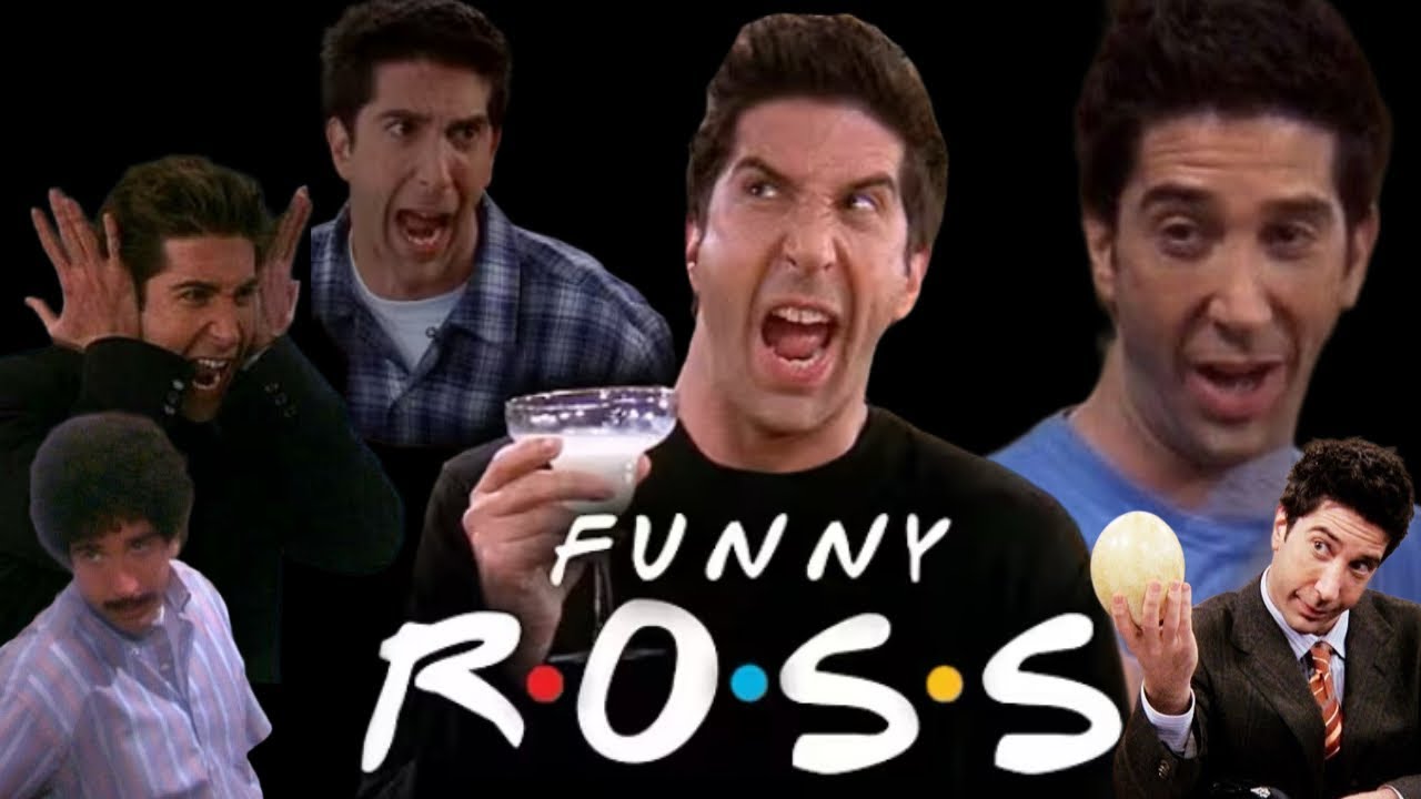 Funniest ROSS moments #friends - YouTube