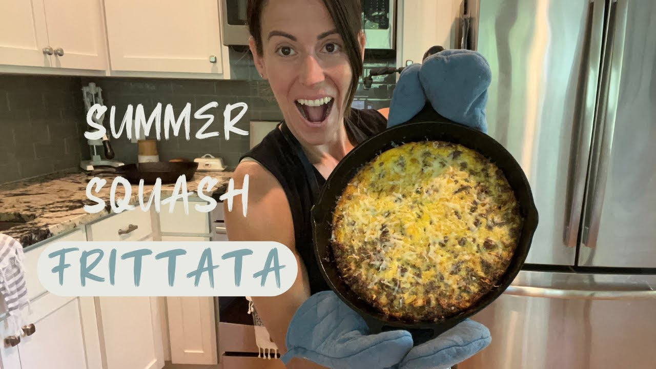 Cooking w/ Bae - Summer Squash Frittata - A Wholesome #animalbased ...