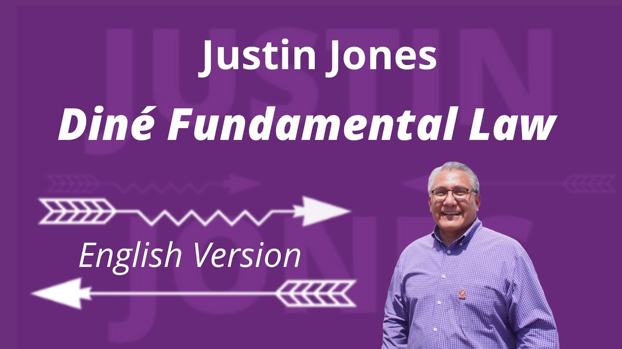 Justin Jones speaks about Diné Fundamental Law - YouTube