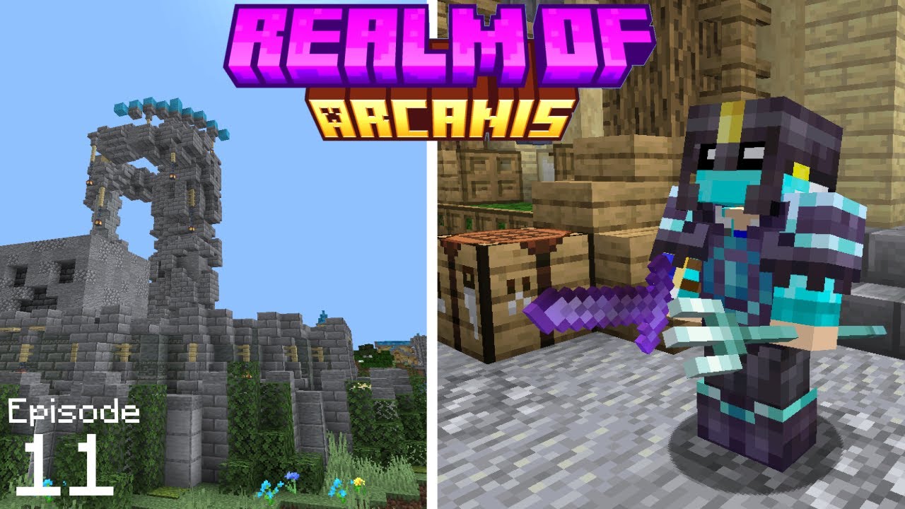 Realm Of Arcanis | Ep. 11 | The Armor Of A King | (Minecraft Survival ...