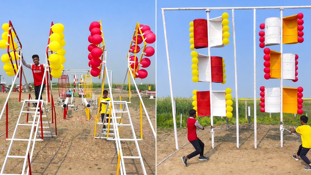 New Game With Hard Work | New Balloon Game - YouTube