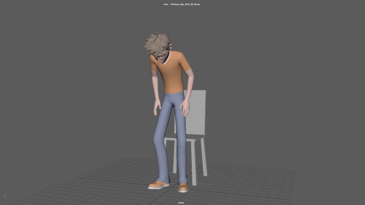 Sit-Stand Animation Exercise - YouTube