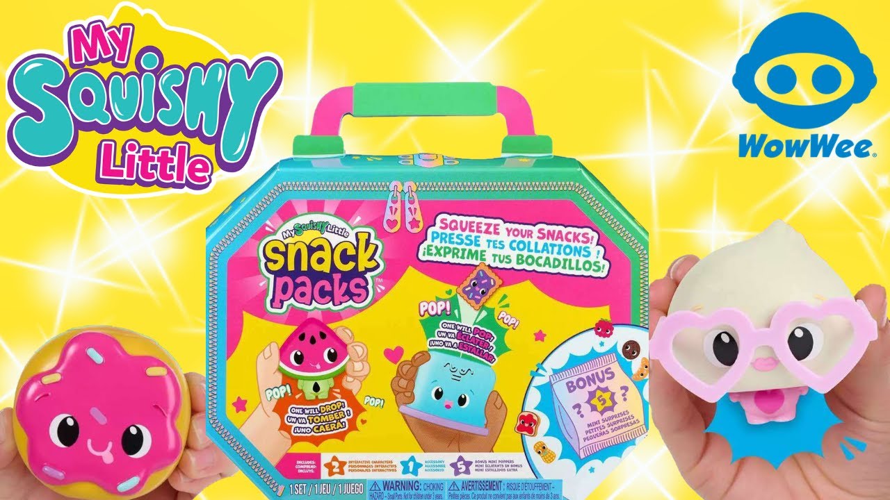 MY SQUISHY SNACK PACK UNBOXING! | WOWWEE TOYS - YouTube