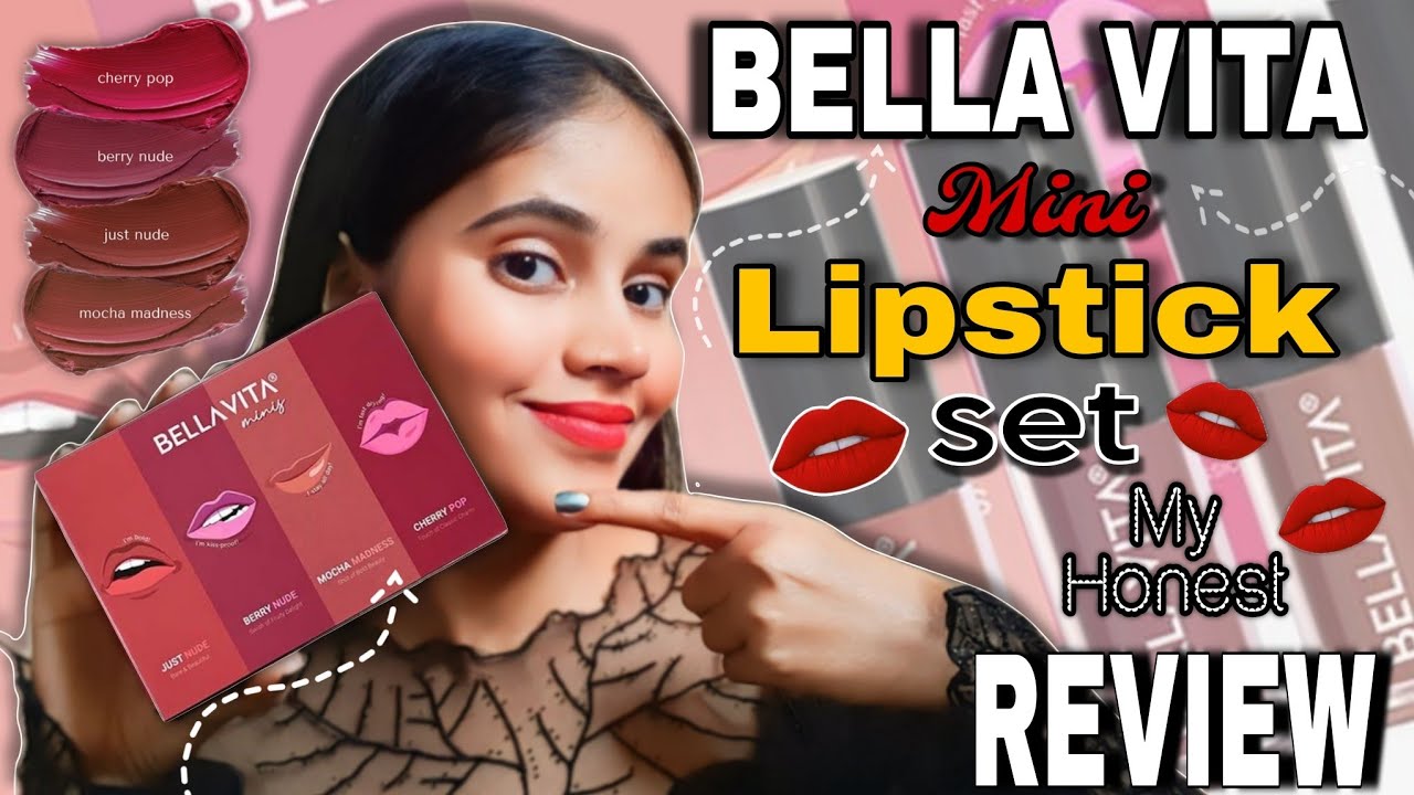 Perfect Lipstick for Every Skin Tone ? Bella Vita Mini Lipsticks Honest ...