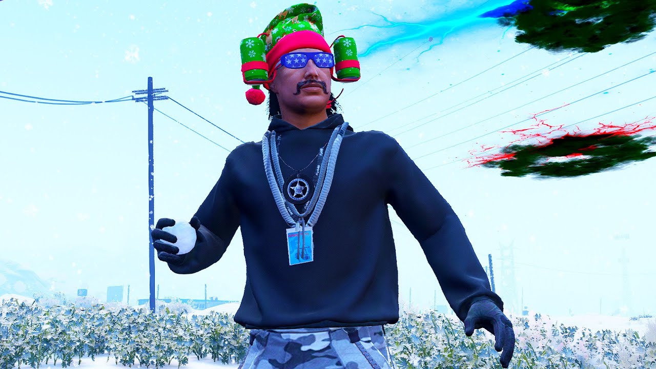#BucketThon Day 66 - Alien Snow Invasion in GTA 5 RP - YouTube