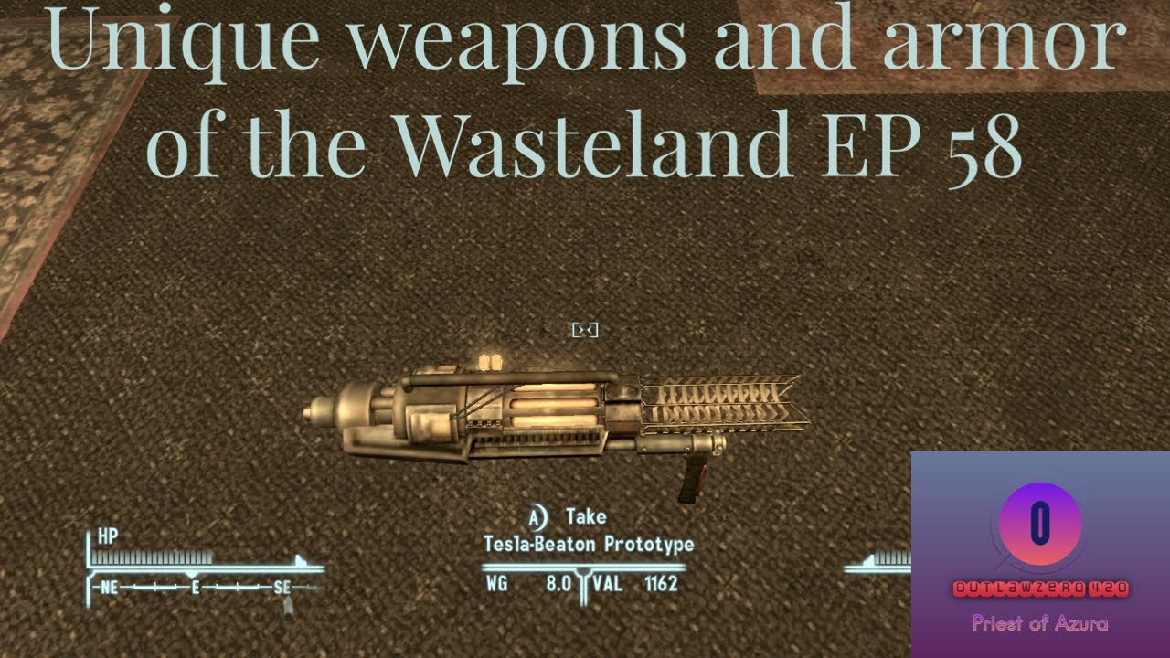 Unique weapons and armor of the wasteland EP 58 Tesla-Beaton prototype ...