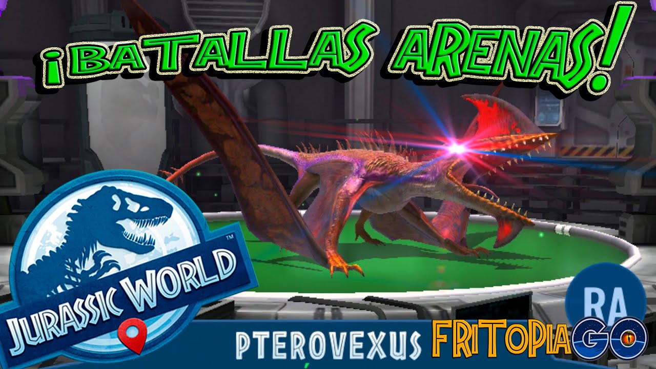 ⚡¡MALDITAS ARENAS!⚡💥BATALLAS y PTEROVEXUS💥 - Jurassic World Alive 2.0 ...