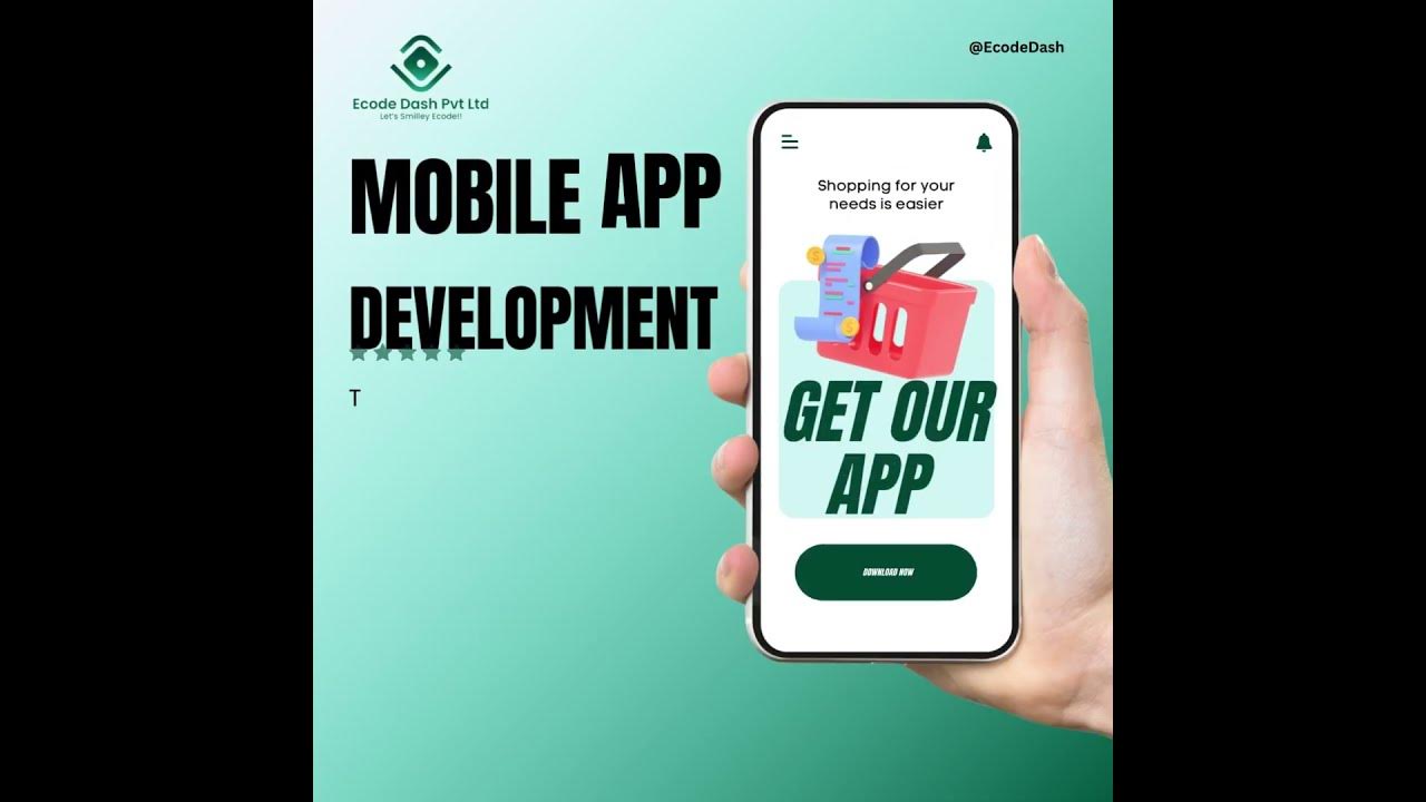Mobile App Development with Ecode Dash | Application Development #appdevelopment #ecodedash ...