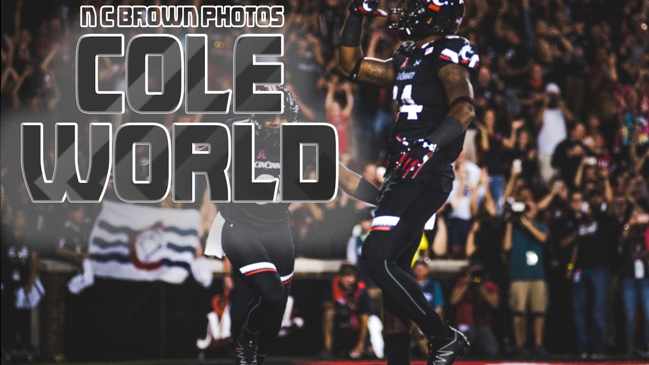 Nate Cole || Cincinnati WR || 2015-16 Highlights - YouTube