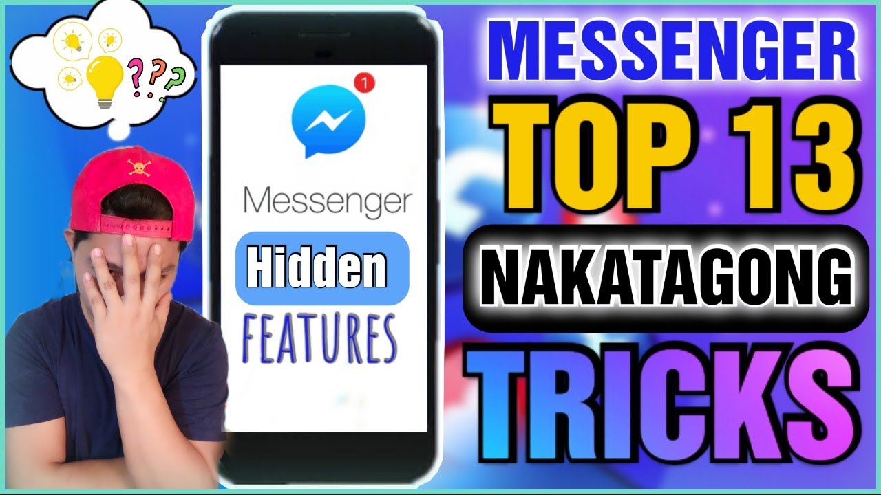 MESSENGER HIDDEN FEATURES TRICKS & TIPS | TOP 13 FACEBOOK MESSENGER ...