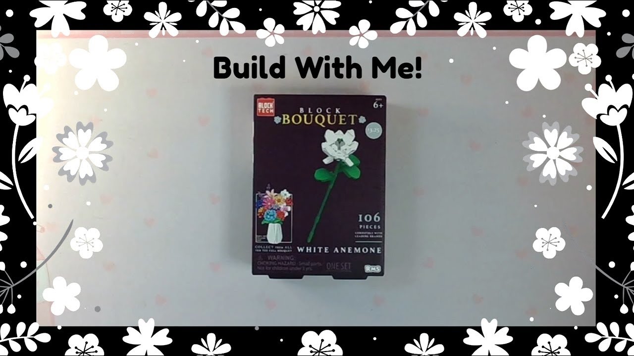 Build With Me! Block Tech - Block Bouquet - White Anemone - Normal ...