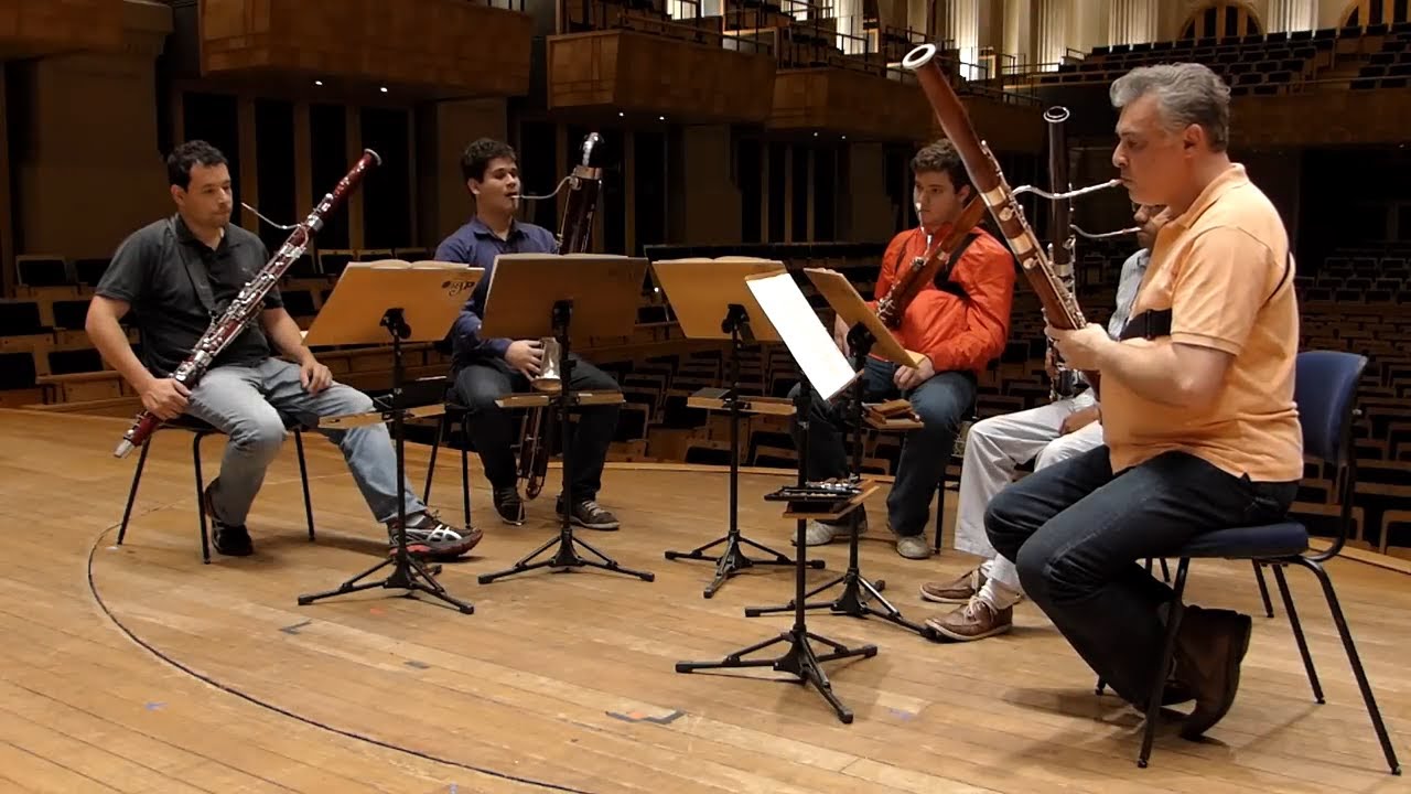 🔥CAMALEON BASSOONS PLAYS JOBIM - ORFEU DA CONCEIÇÃO - YouTube