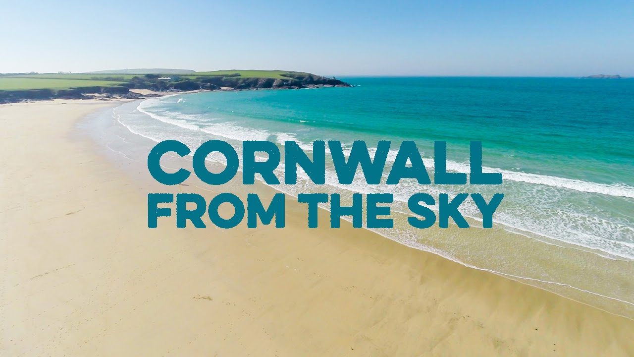 Cornwall from the Sky: Aerial video of Padstow and surrounding beaches ...