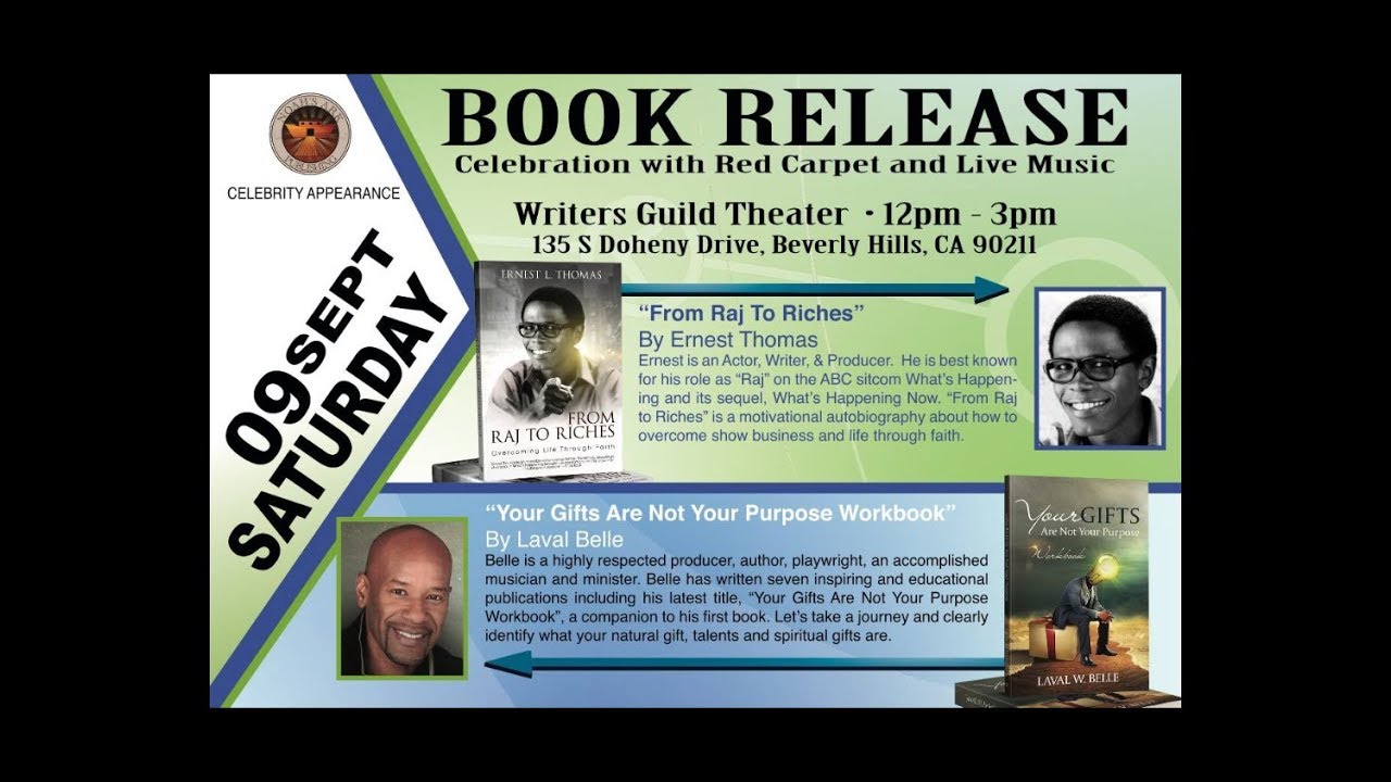 Book Release Commercial - YouTube