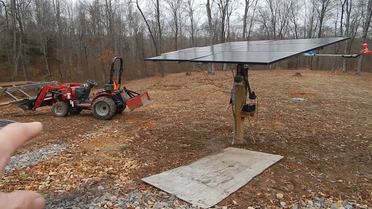 Moving Fixed Solar Panels & Future Solar Plans. - YouTube