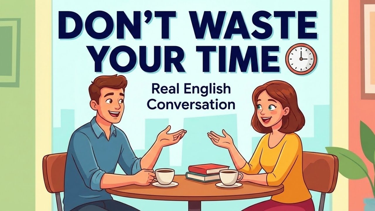 Don't Waste Your Time | Talk About Time | English Podcast - YouTube
