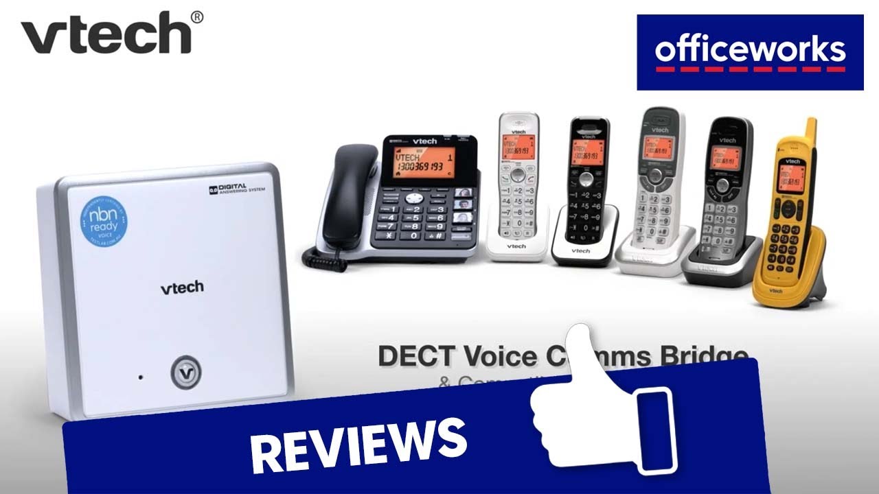 VTech DECT Voice Comms Bridge and Compatible Handsets - YouTube