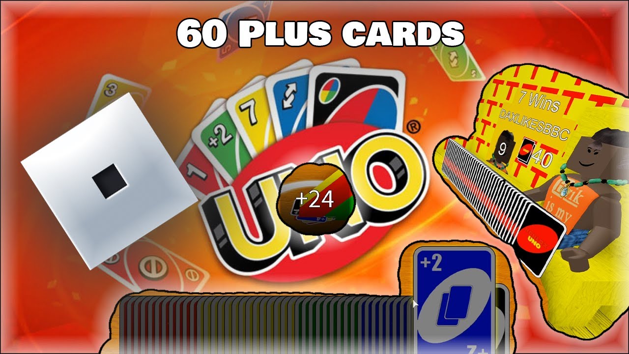 ROBLOX UNO?!?(DID WE BREAK THE GAME) 60 + Cards - YouTube