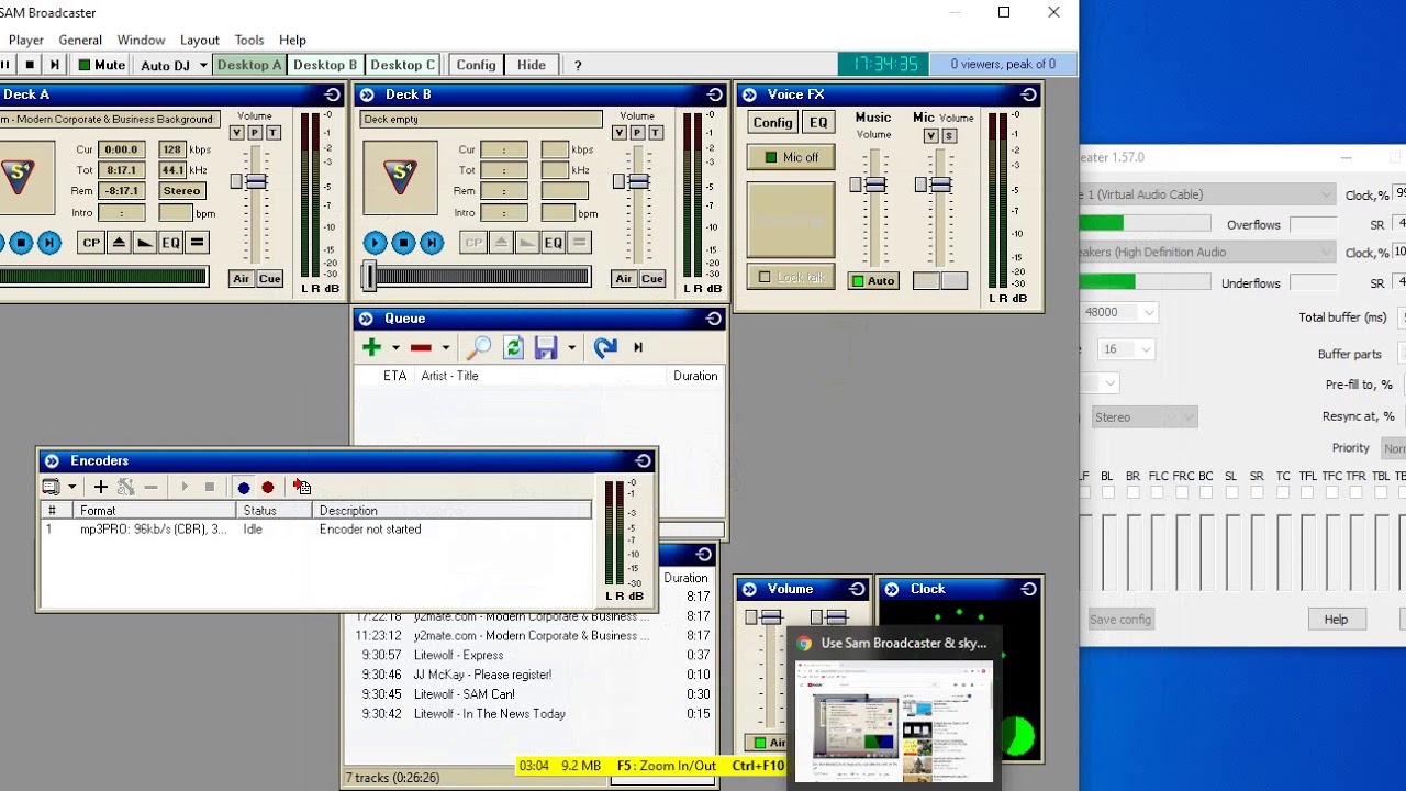 Use Sam Broadcaster & skype to RJ/DJ and take live calls on the air ...