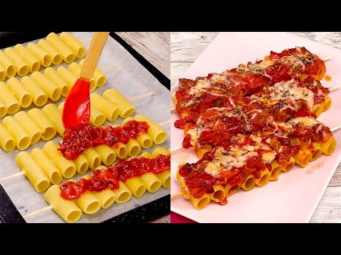 Pasta skewers: the original way to serve a unique and special dish ...
