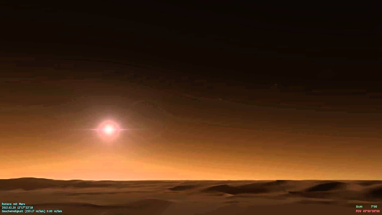 Space Engine - A day on Mars - YouTube