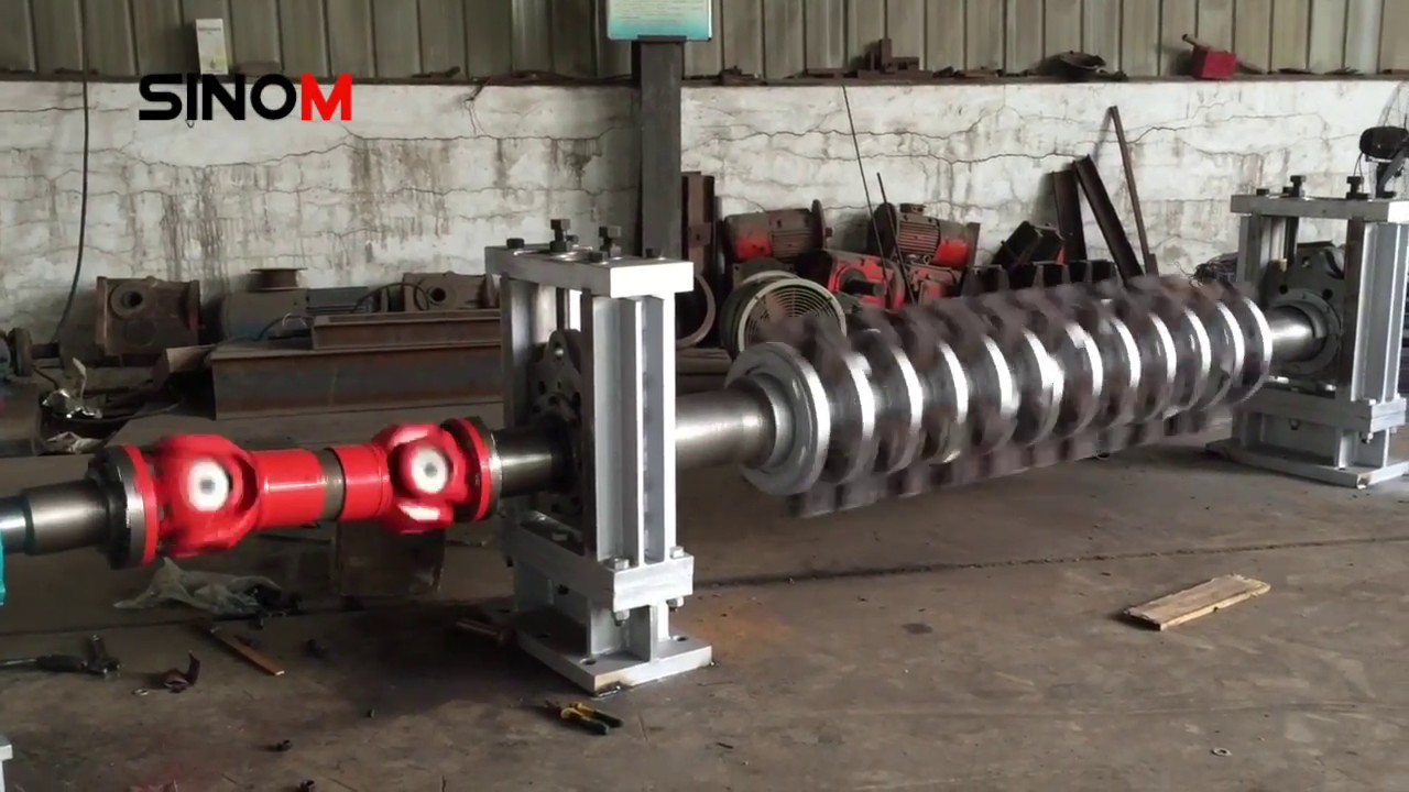 online automatic billet and slab deburring machine - YouTube