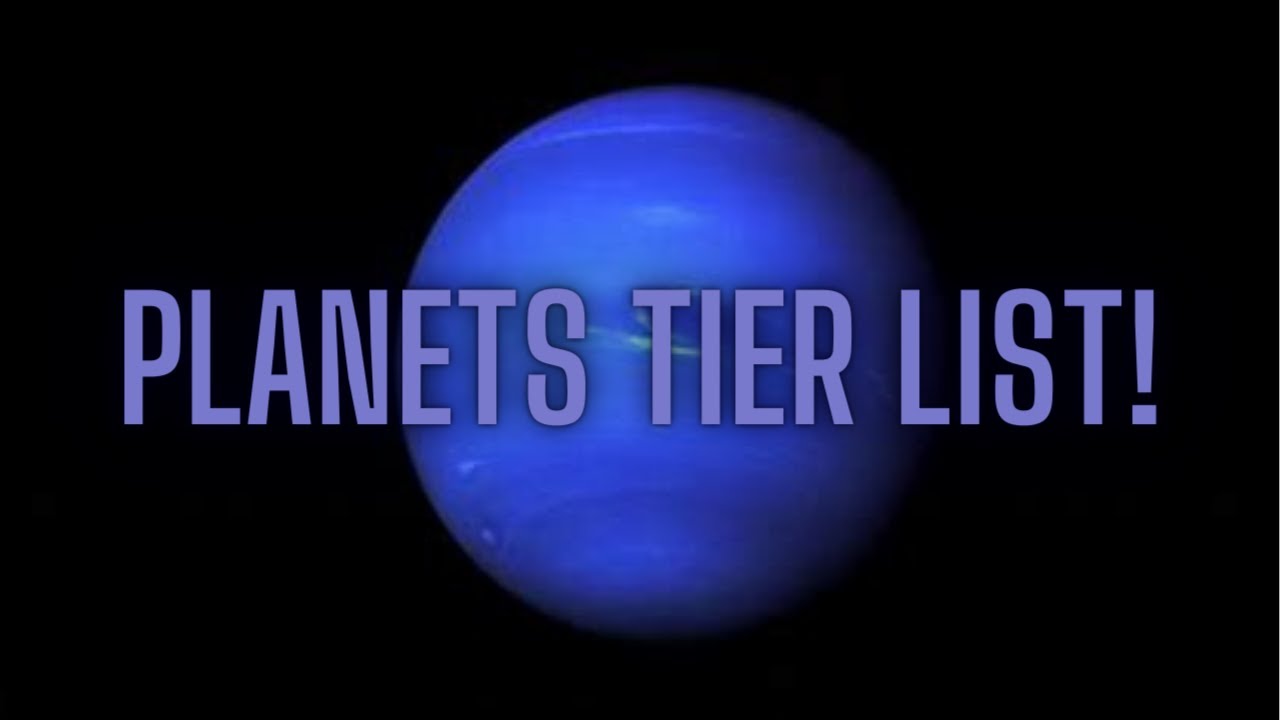 Planets Tier List! - YouTube