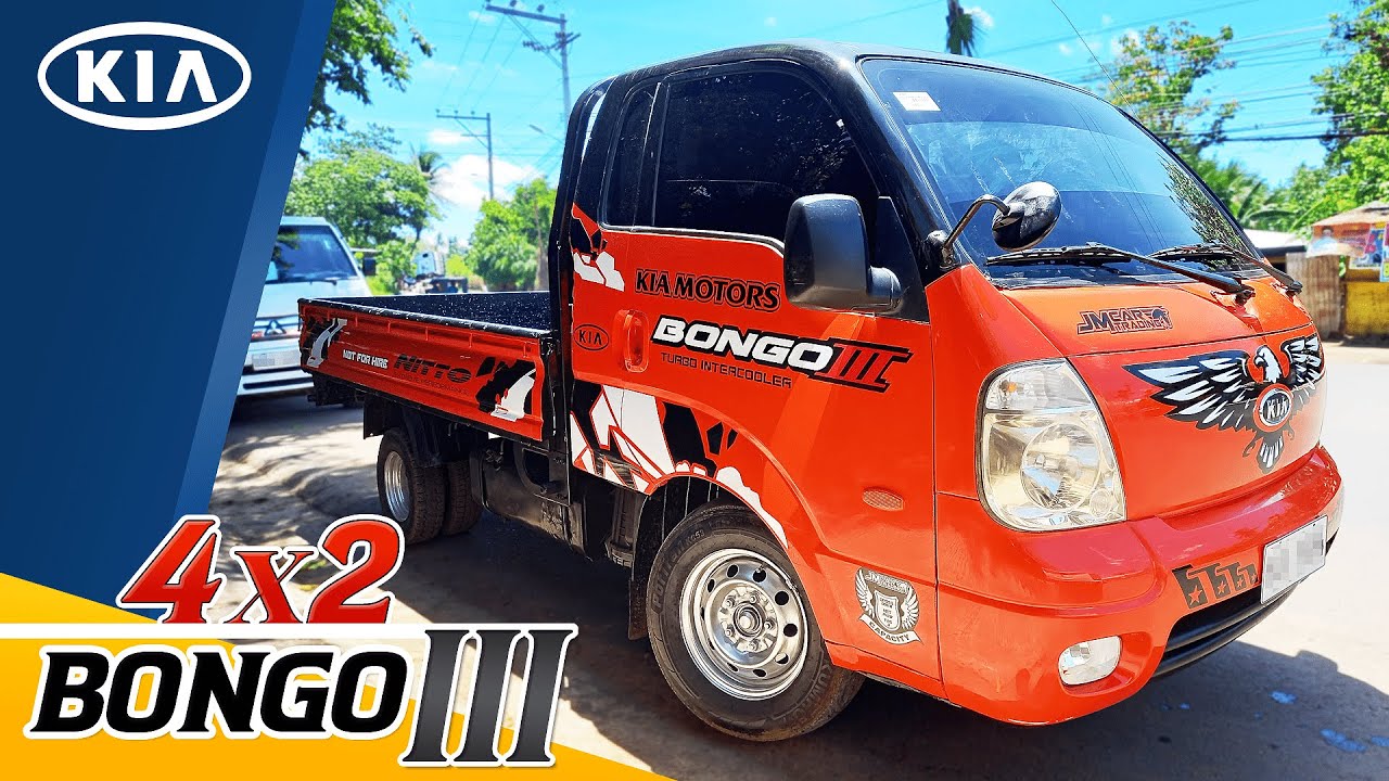 Surplus Kia Bongo 3 4x2 Dual Tone with Stickers - YouTube