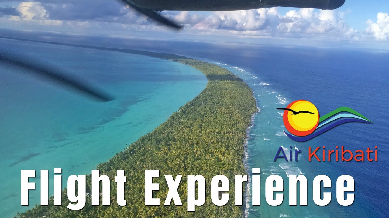 Air Kiribati: Inter-Island Flight Experience - YouTube