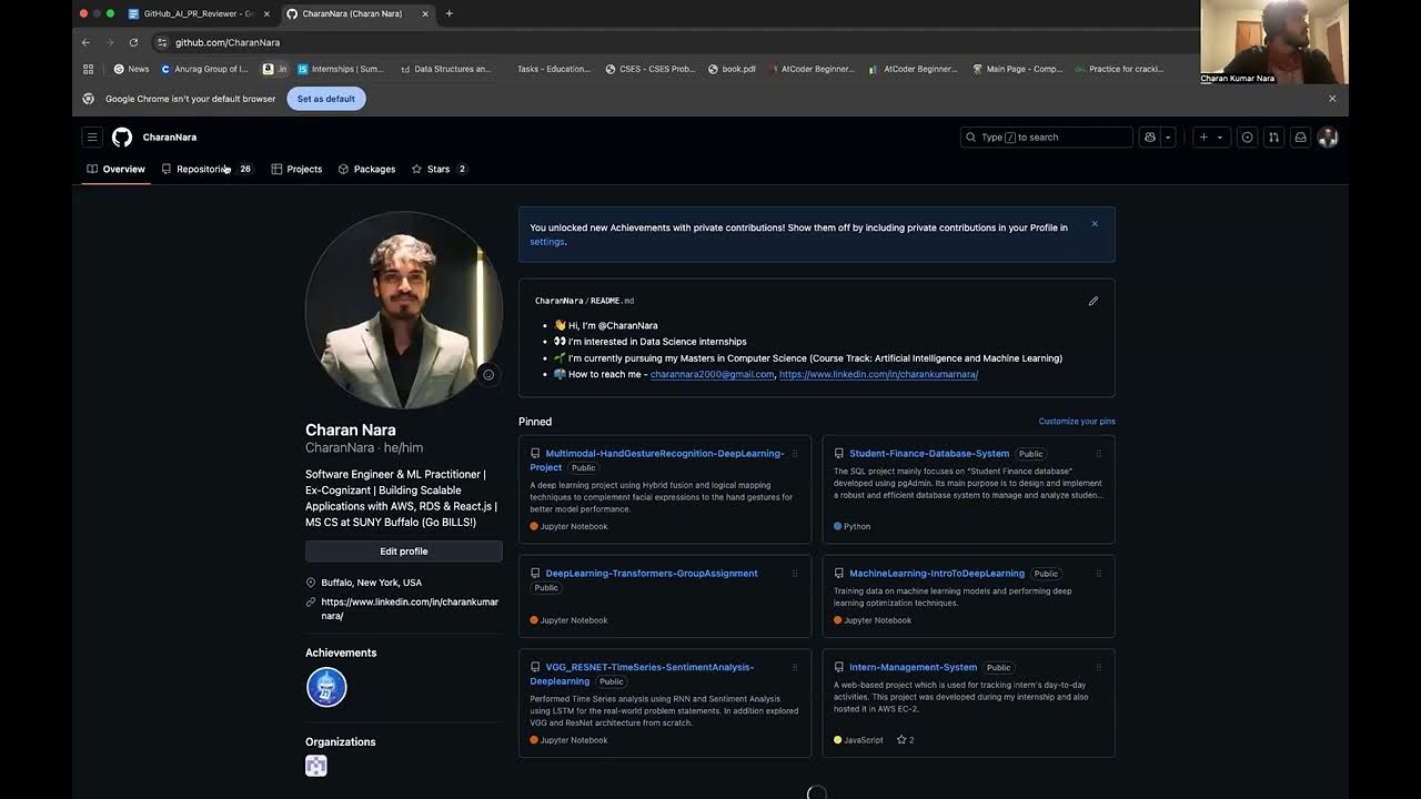 AI-Powered GitHub PR Reviewer | Automating Code Review with AI | GitHub Project | SWE - YouTube