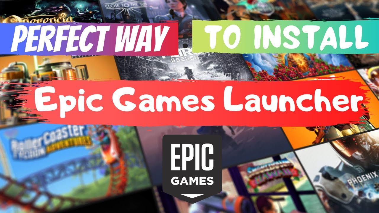 How to install epic games launcher and Play Games for Free ...