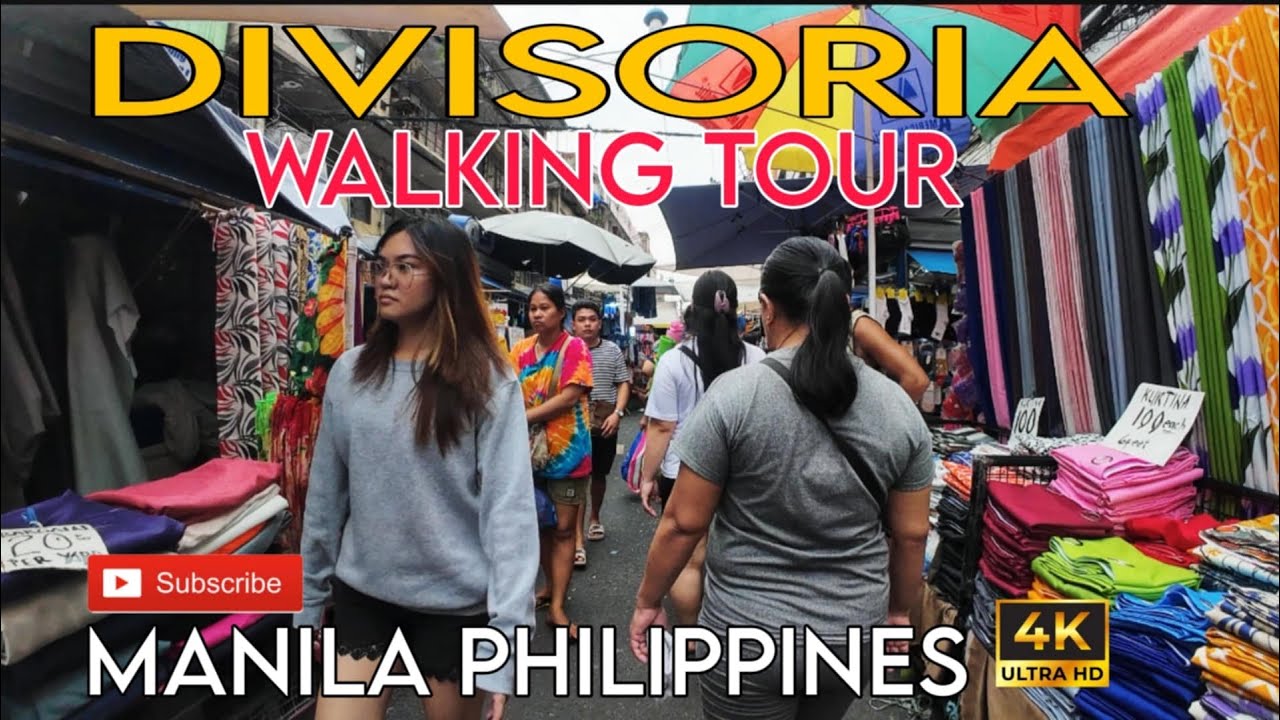 Walking Tour at Divisoria Market Tondo Manila Philippines #walkingtour ...