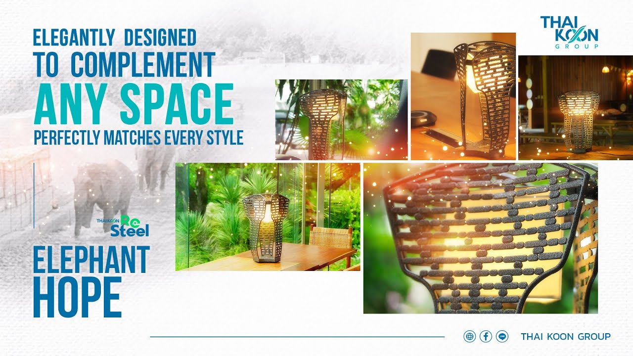 ELEPHANT HOPE" LAMP - ELEGANTLY DESIGNED TO COMPLEMENT ANY SPACE ...