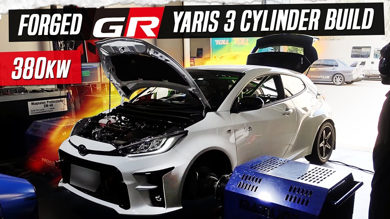 GR YARIS FORGED ENGINE BUILD, TUNE AND ROAD TEST | POWERTUNE AUSTRALIA ...