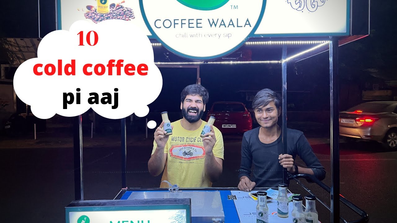Coffee on WHEELS? || Rs. 70 में Best Cold Coffee 😍 || Coffeewala Delhi ...